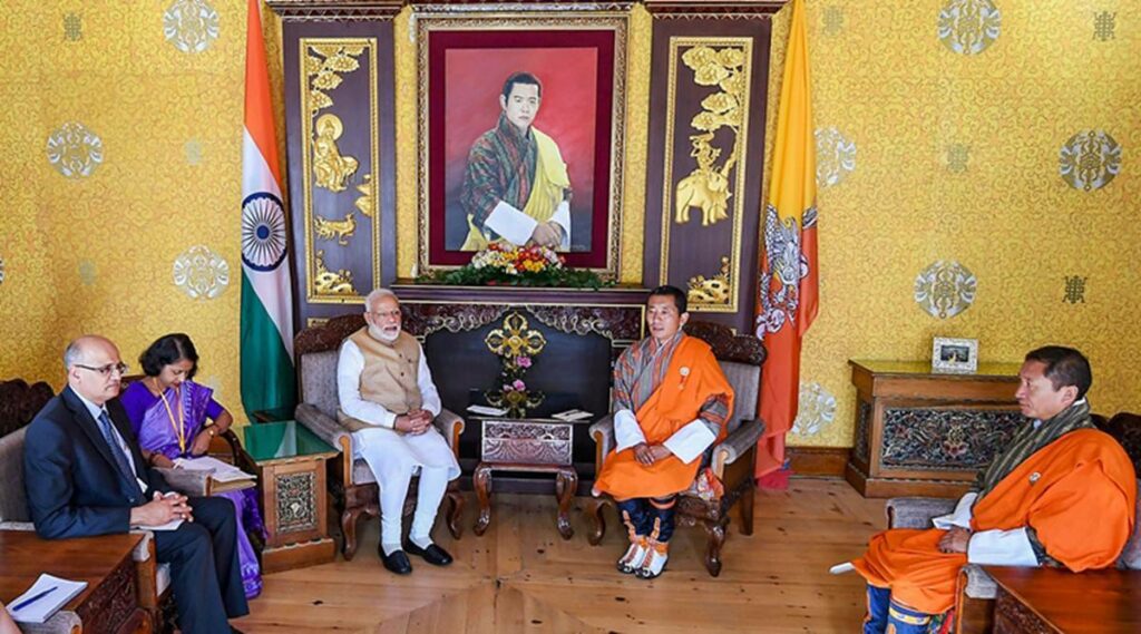 Prime Minister Narendra Modi conferred with Bhutan's highest civilian award