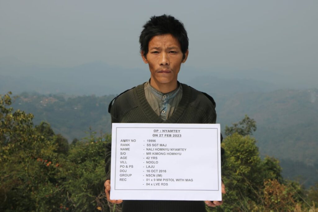 Khonsa Battalion Of Assam Rifles Apprehended One Hard Core Cadre Of ...