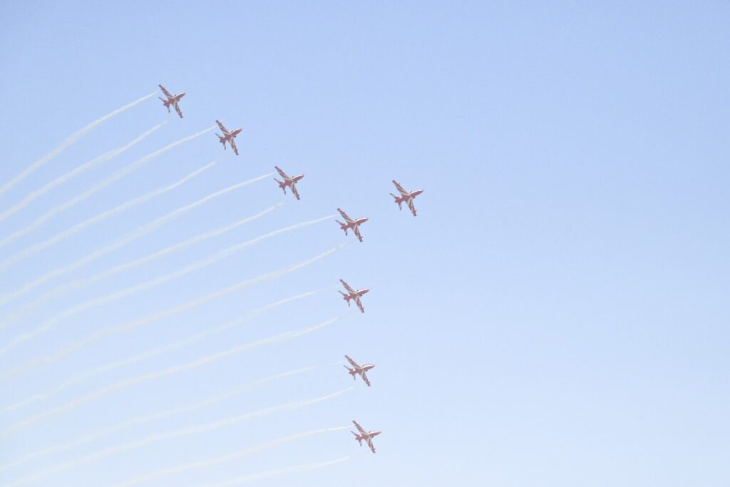 AIR DISPLAY BY IAF LEAVES SPECTATORS - NKTV