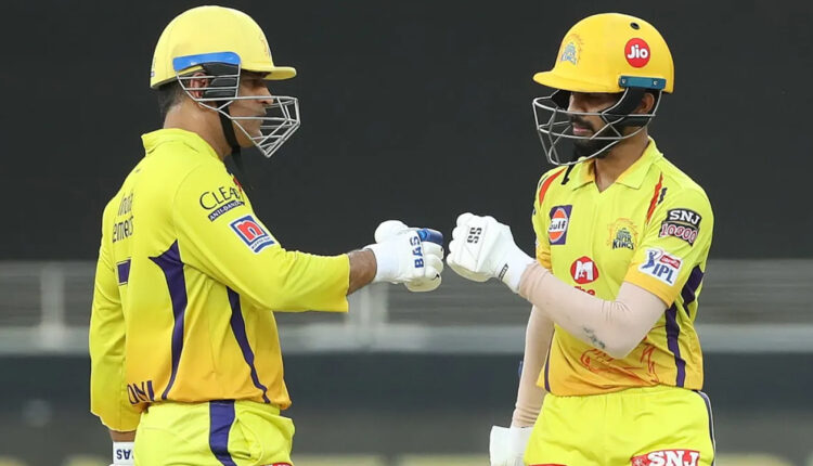 MS Dhoni hands over CSK captaincy to Ruturaj Gaikwad