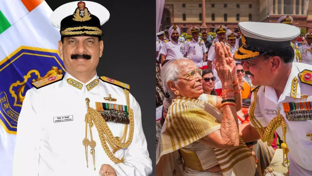 Admiral Dinesh K Tripathi Takes Charge As New Navy Chief - NKTV
