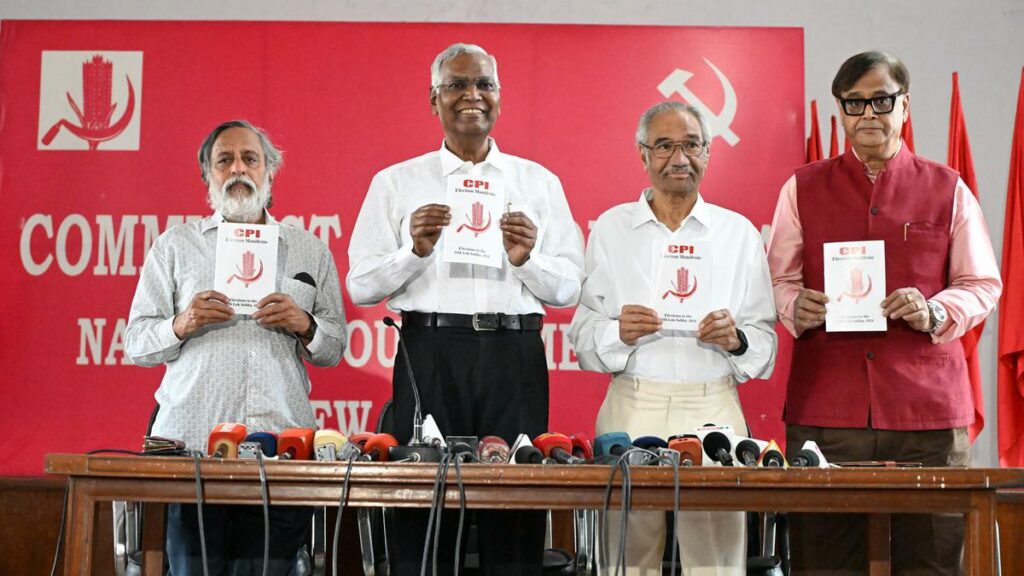 Communist Party Of India Releases Its Election Manifesto - NKTV