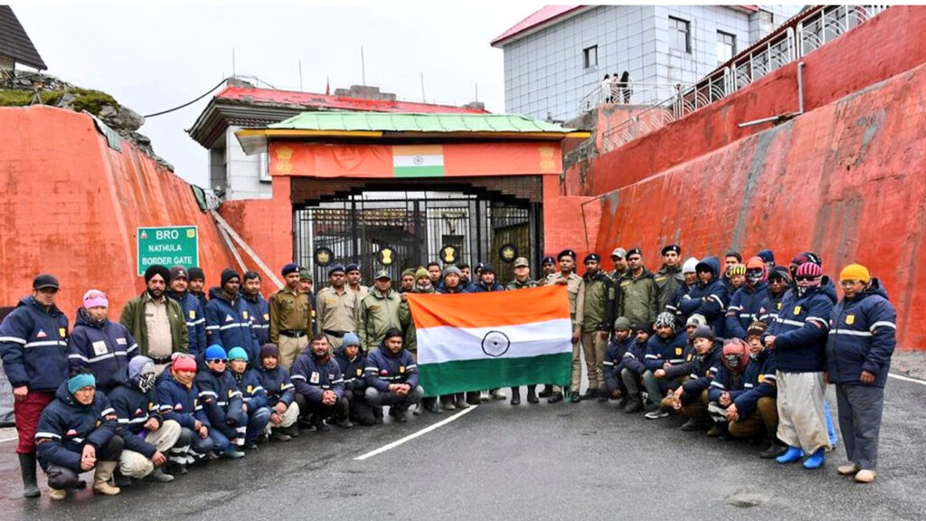 Project Swastik of BRO celebrates 78th Independence Day