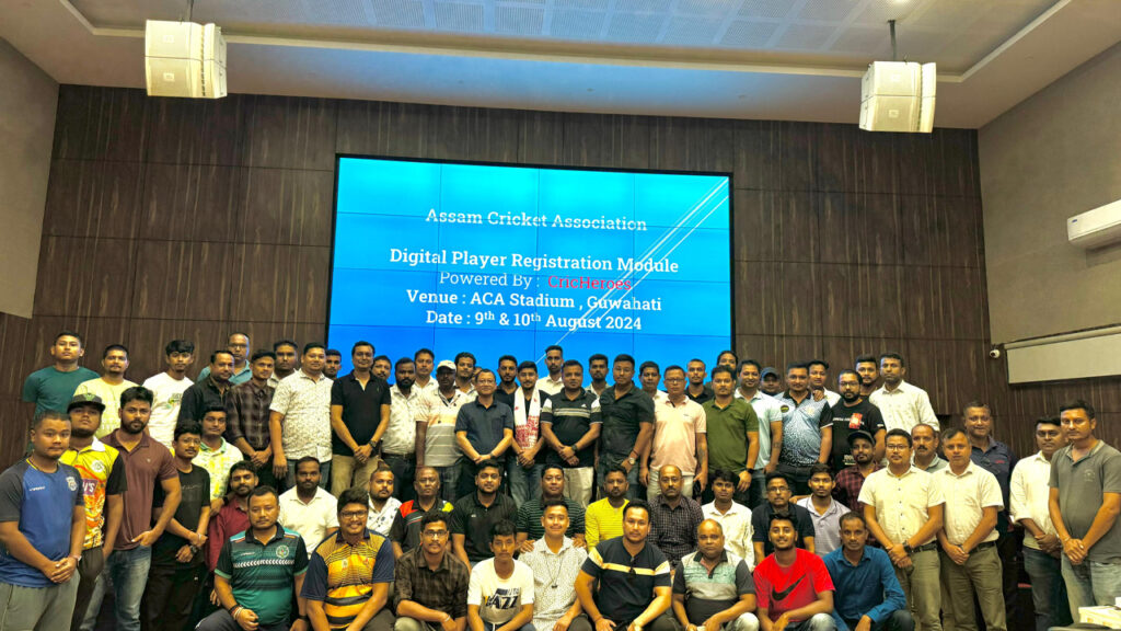 Assam Cricket Association Launches Players' Digital Registration Portal