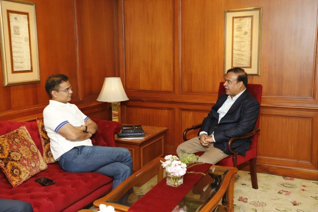 CM Dr. Sarma meets leading industrialists in Mumbai - NKTV