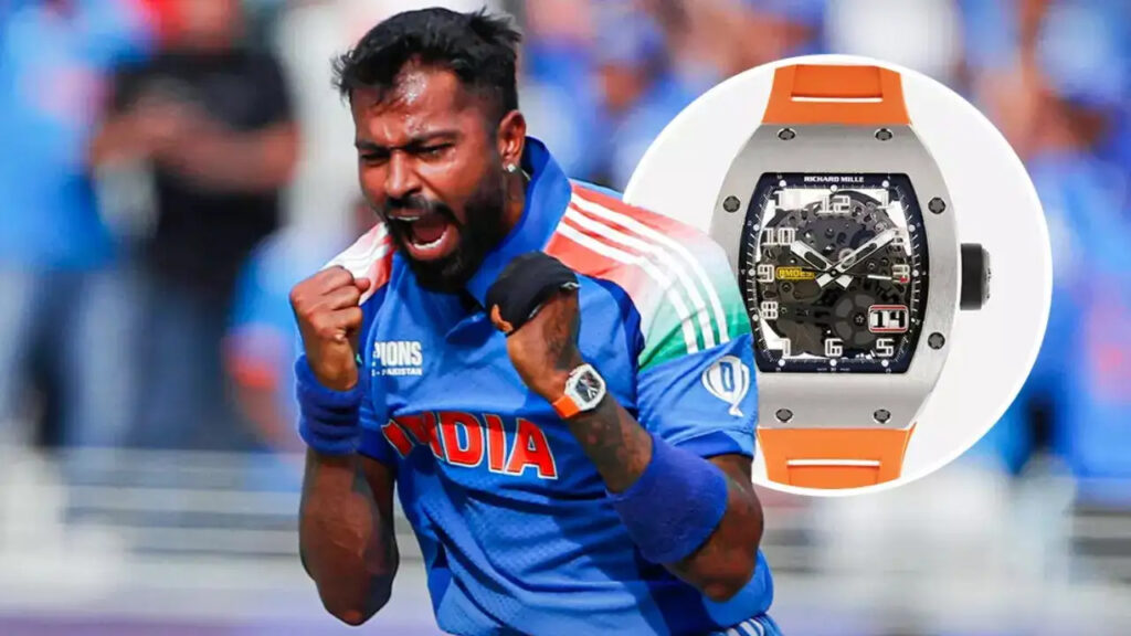 Virat Kohli's century shines, but Hardik Pandya's Rs. 7 crore watch steals the show - NKTV