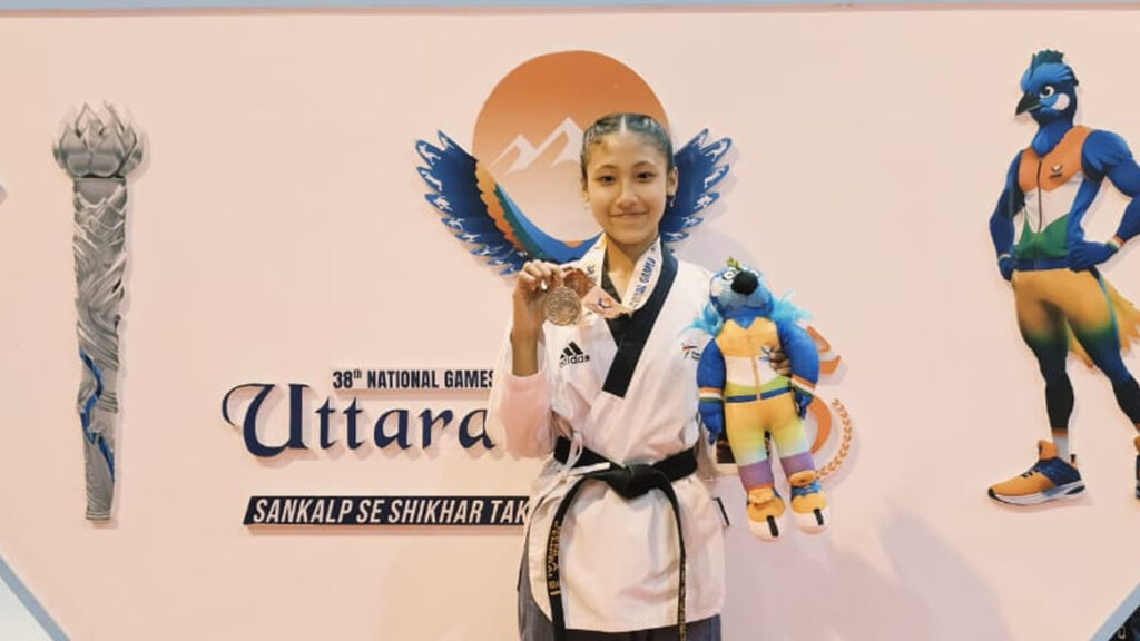18 Year-old Benla Kempra wins bronze in National Games - NKTV