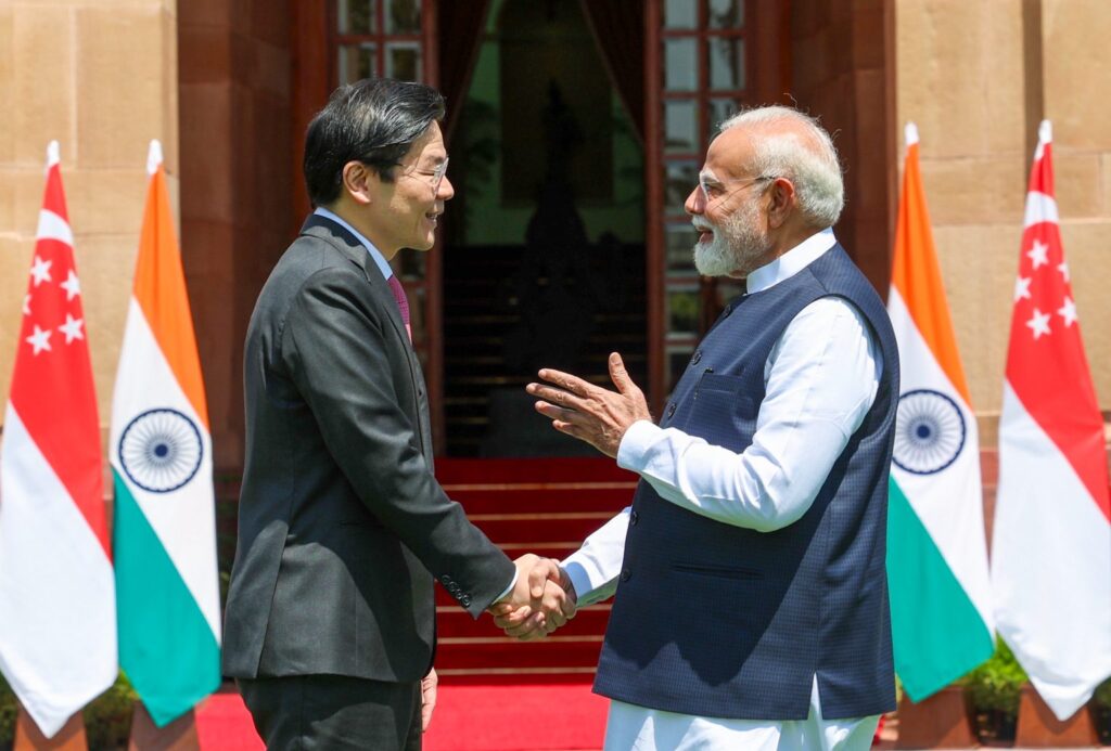 India & Singapore today signed 5 agreements - NKTV