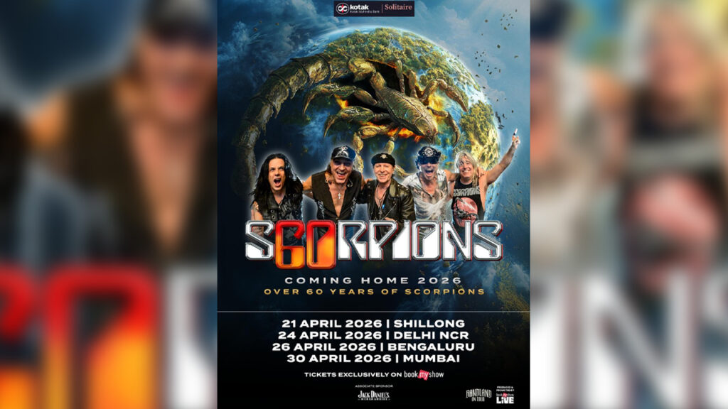 Rock Legends Scorpions Announce Four-City India Tour in April 2026